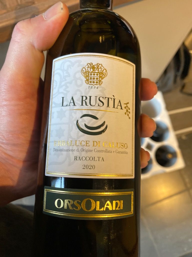 2020 Orsolani Erbaluce di Caluso La Rustia, Italy, Piedmont, Northern ...