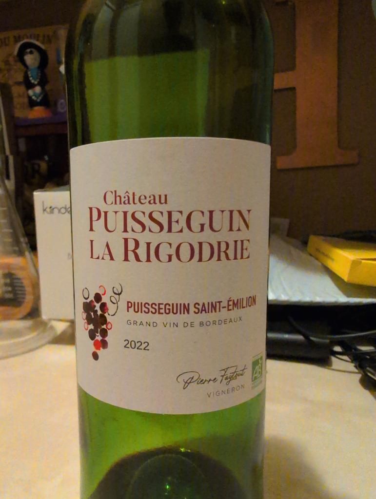 2022 Château Puisseguin La Rigodrie, France, Bordeaux, Libournais ...