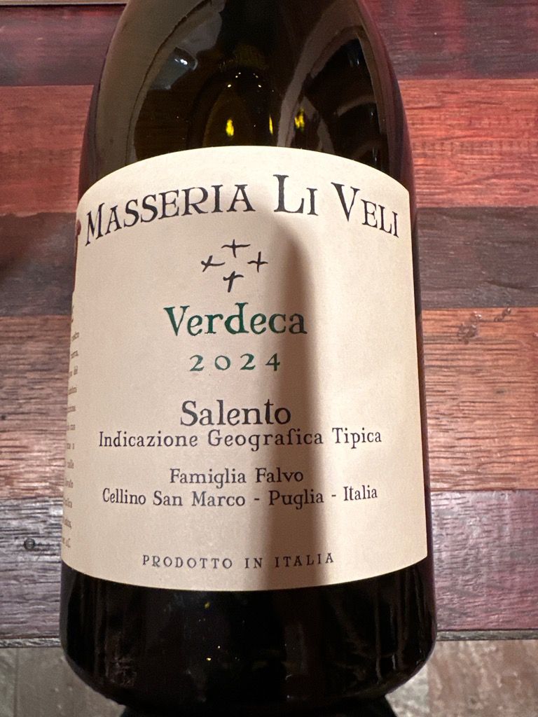2024 Masseria Li Veli Verdeca Askos, Italy, Puglia, Salento IGT ...