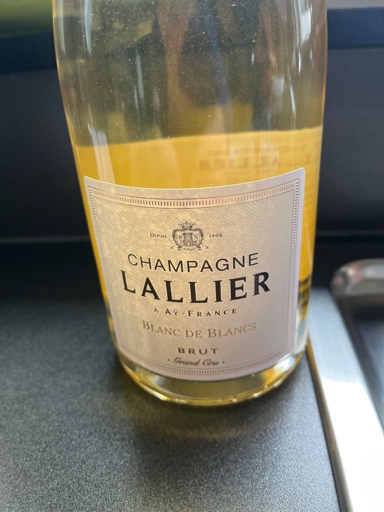 2018 Champagne Lallier Champagne Grand Cru Blanc de Blancs, France ...