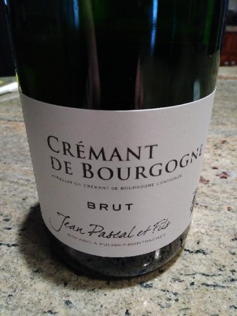 NV Domaine Jean Pascal et Fils Crémant de Bourgogne, France, Burgundy ...