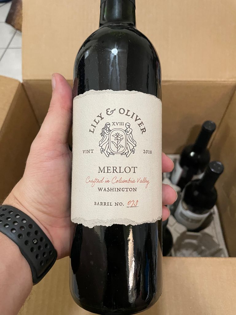 2018 Lily & Oliver Merlot, USA, Washington, Columbia Valley - CellarTracker