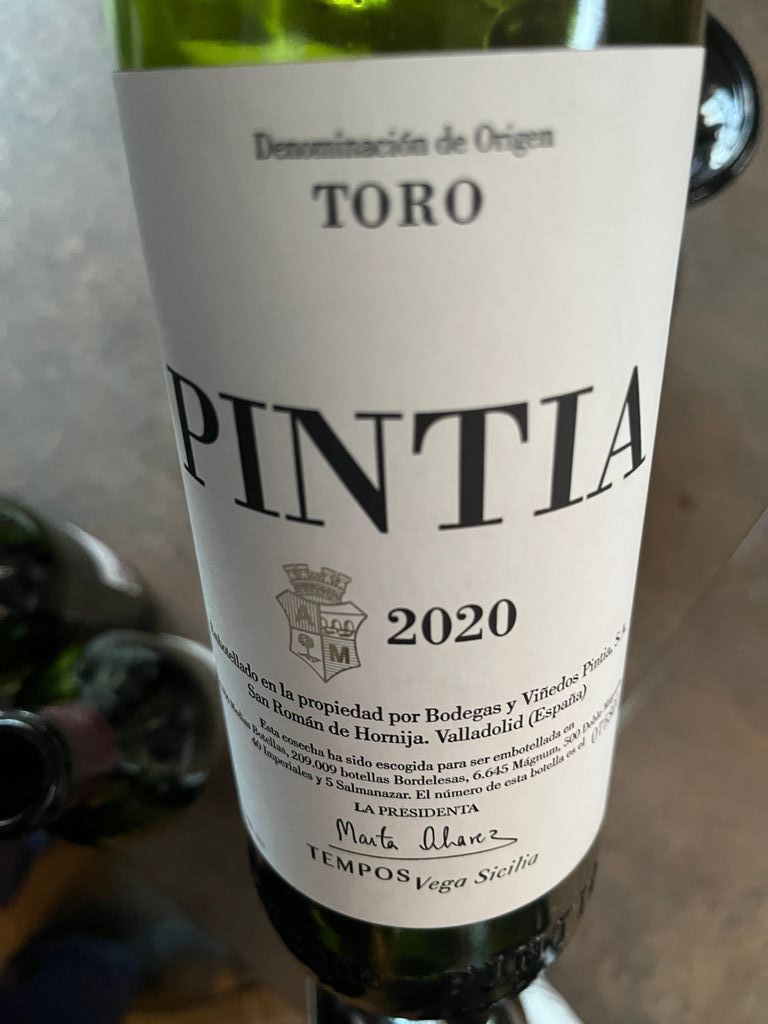 2020 Bodegas Pintia Toro Pintia, Spain, Castilla y León, Toro ...