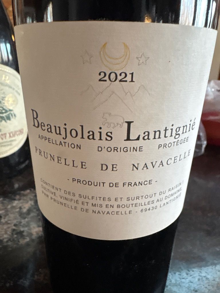 2021 Prunelle de Navacelle Beaujolais Lantignié, France, Burgundy ...