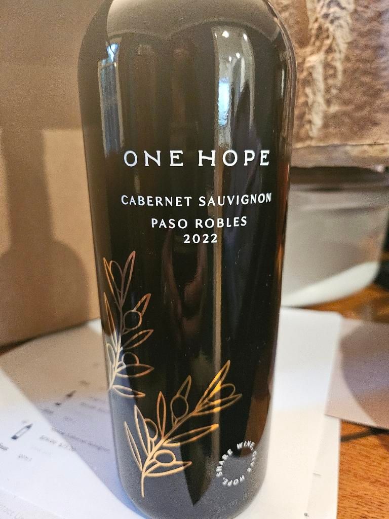 2022 One Hope Cabernet Sauvignon California, USA, California ...
