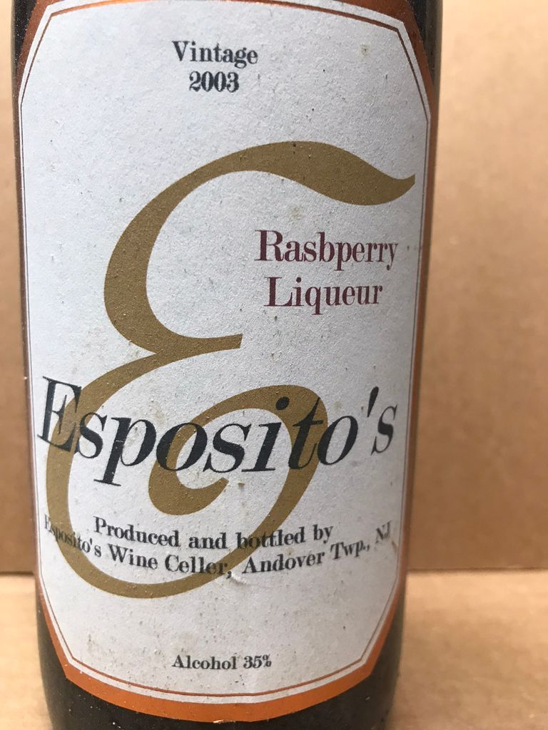 2003 Esposito Wines Liqueur Black Raspberry, USA, Pennsylvania, Lake ...