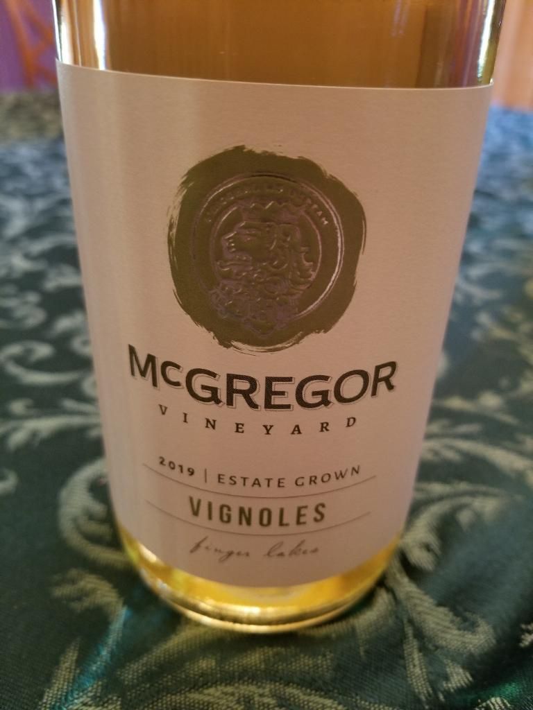 2019 McGregor Vineyards Vignoles Late Harvest, USA, New York, Finger ...