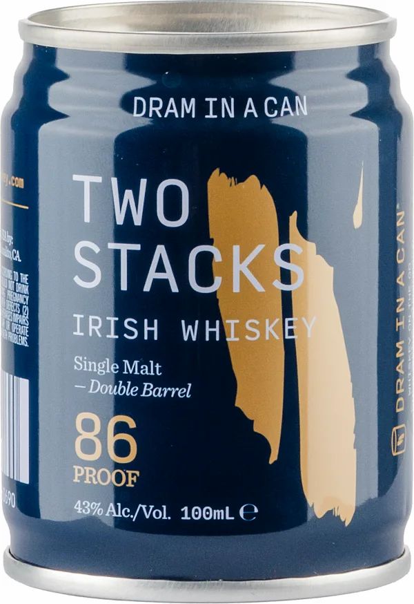 NV Two Stacks Irish Whiskey Single Malt Double Barrel 43%, Ireland ...