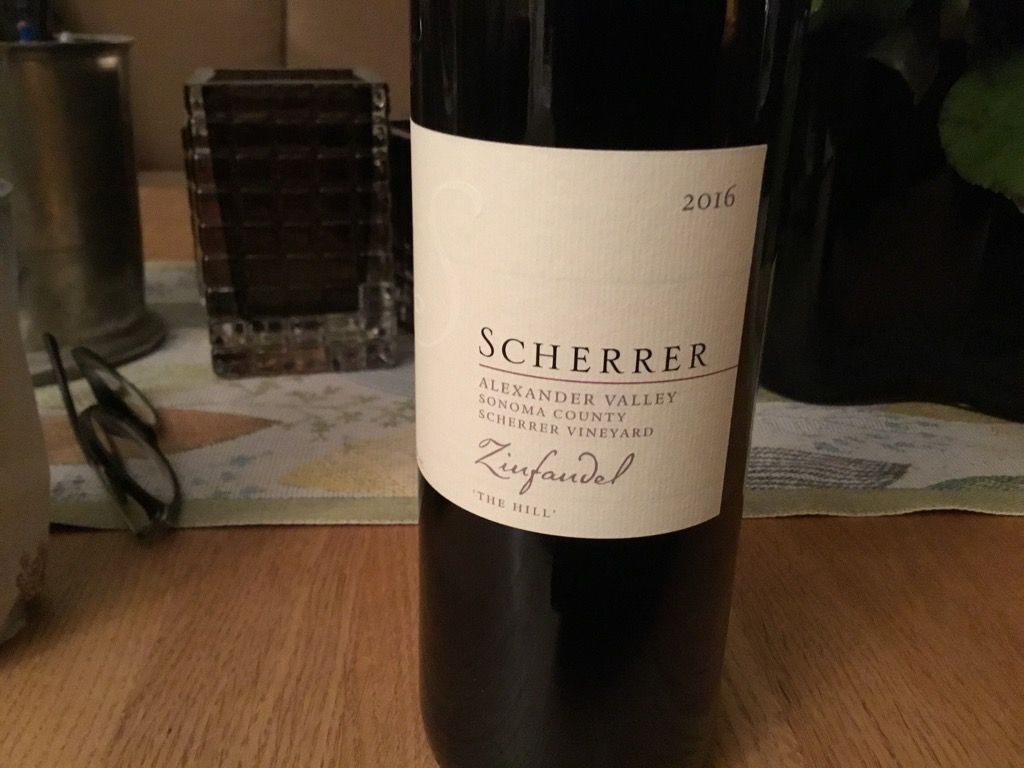 2008 Scherrer Winery Zinfandel Alexander Valley, USA, California ...