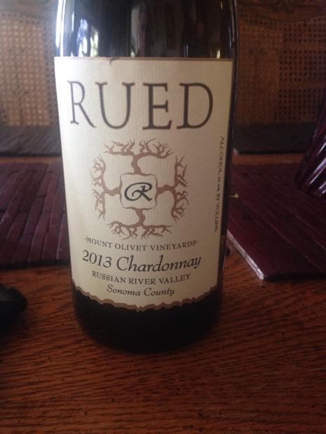 2013 Rued Chardonnay, USA, California, Sonoma County, Russian River ...