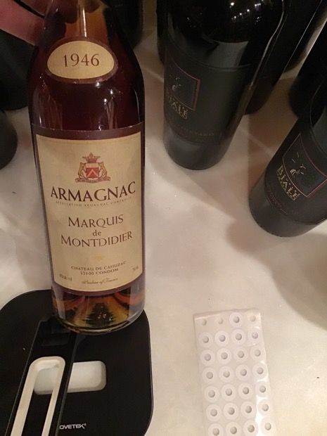 1944 Marquis de Montdidier Armagnac Vieux d'Age, France, Southwest ...