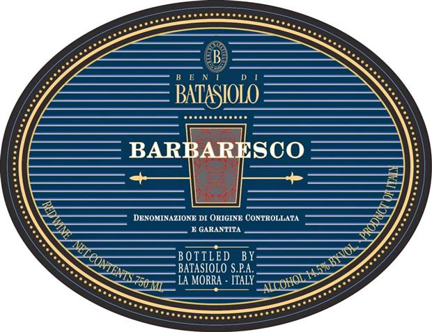 2014 Beni di Batasiolo Barbaresco, Italy, Piedmont, Langhe, Barbaresco ...