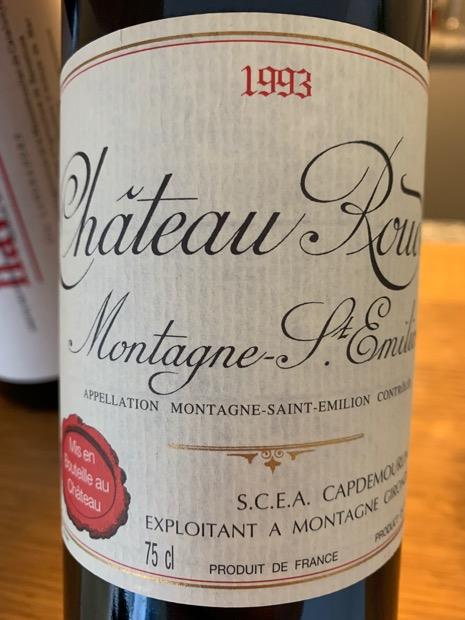 1993 Château Roudier, France, Bordeaux, Libournais, Montagne-St ...