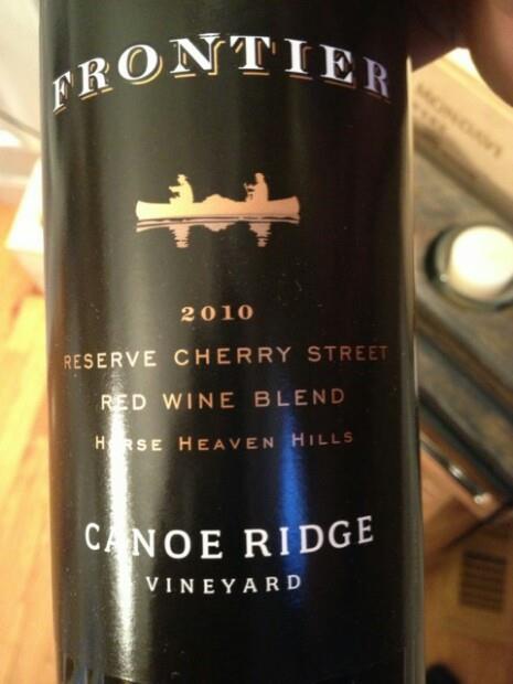 2010 Canoe Ridge Frontier Reserve Cherry Street, USA, Washington ...