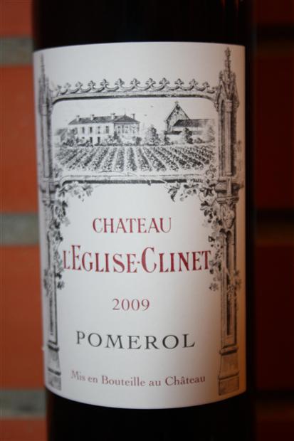 2009 Château L'Eglise-Clinet, France, Bordeaux, Libournais, Pomerol - CellarTracker
