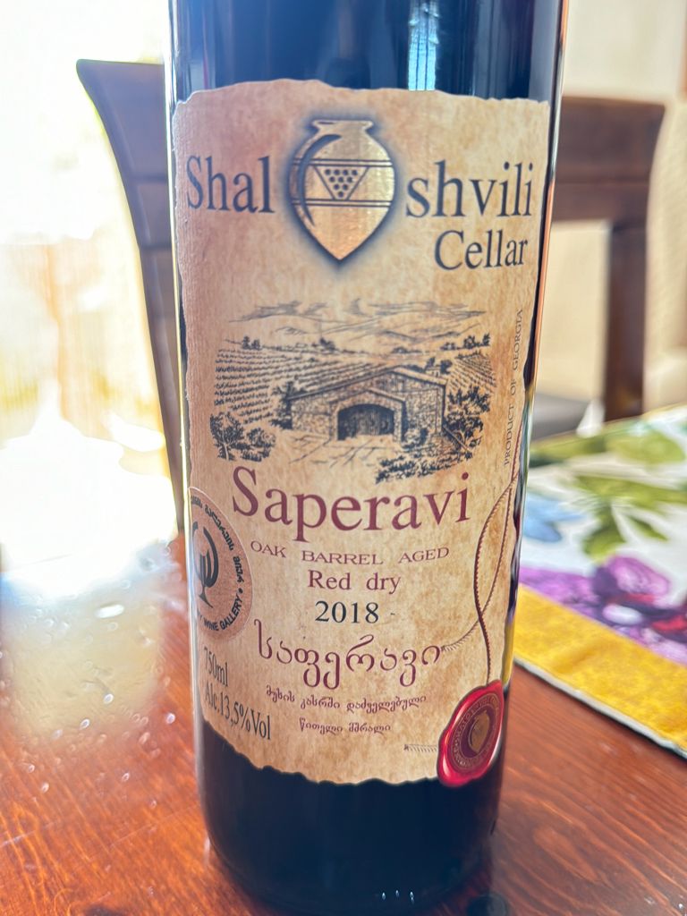 2018 Shaloshvili Saperavi, Georgia, Kakheti - CellarTracker