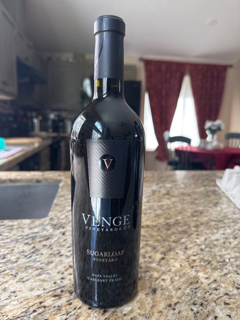 2023 Venge Vineyards Cabernet Franc Sugarloaf Vineyard, USA, California ...