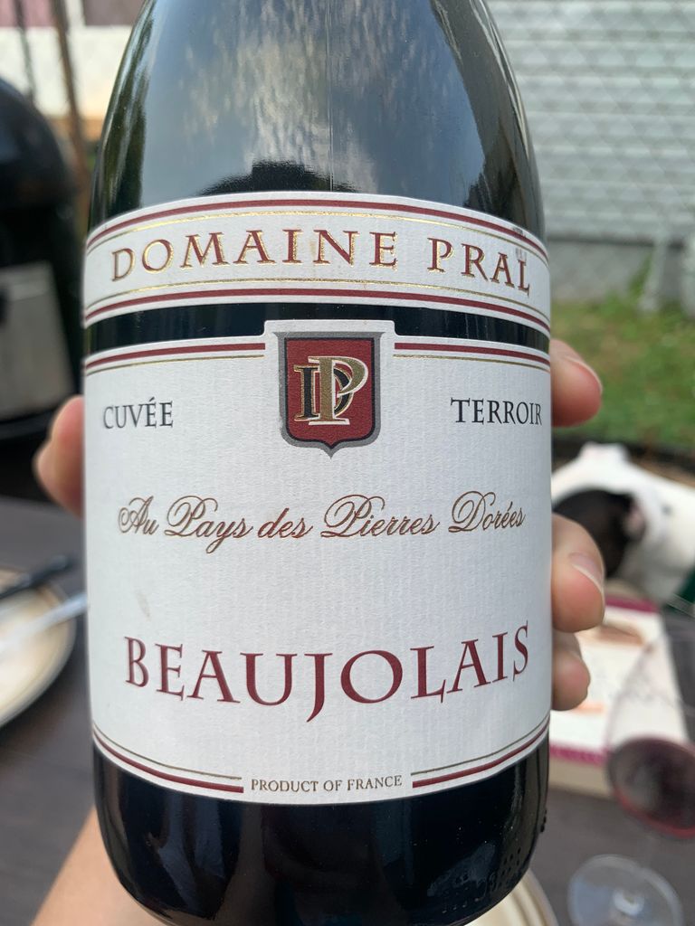 2017 Domaine Pral Beaujolais Cuvée Terroir, France, Burgundy ...
