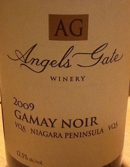 2007 Angels Gate Winery Gamay Noir Niagara Peninsula VQA, Canada ...
