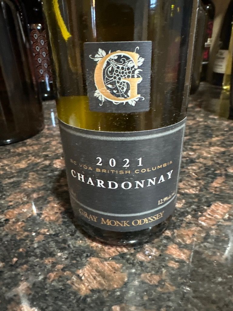 2021 Gray Monk Estate Winery Pinot Gris Odyssey, Canada, British ...