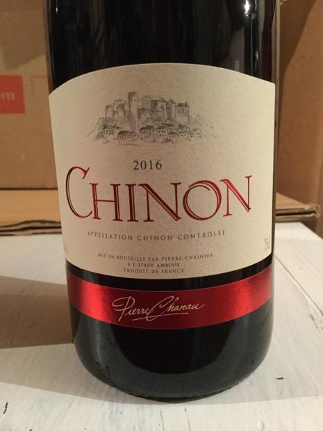 2016 Pierre Chainier Chinon, France, Loire Valley, Touraine, Chinon ...