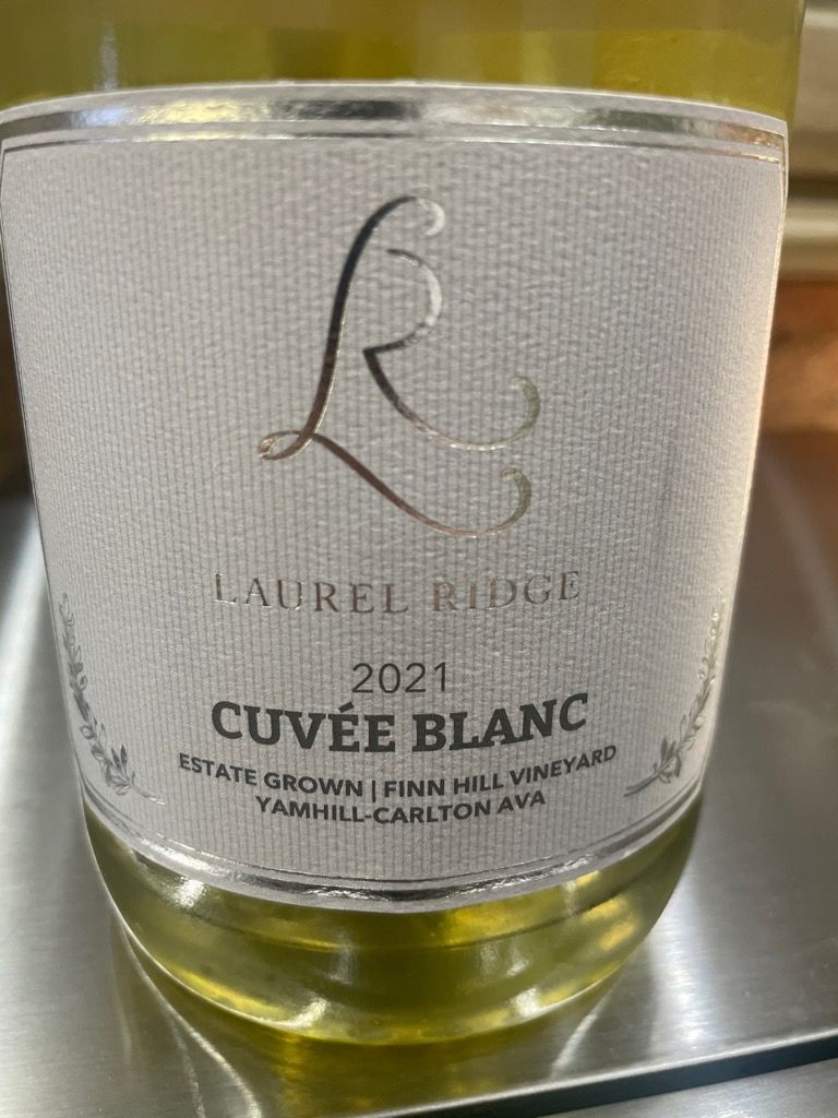 2021 Laurel Ridge Cuvée Blanc, USA, Oregon, Willamette Valley ...