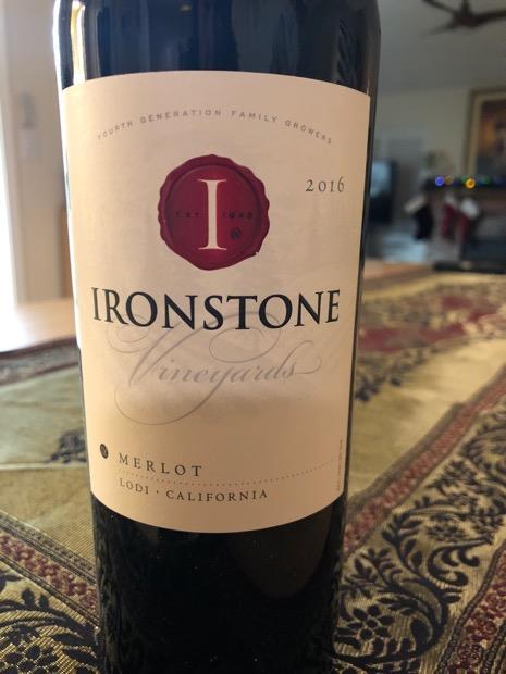 2016 Ironstone Vineyards Merlot, USA, California - CellarTracker