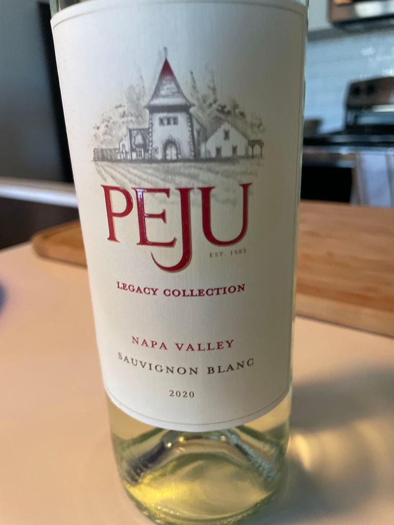 2020 Peju Province Winery Sauvignon Blanc Legacy Collection Napa Valley ...