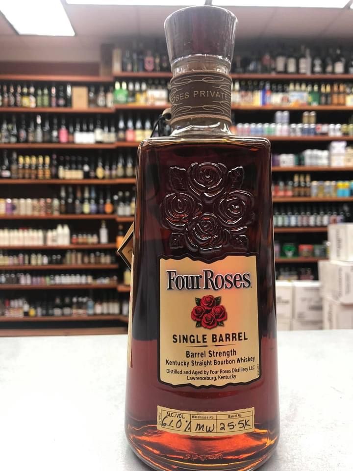 NV Four Roses Distillery Single Barrel (Prav Saraff) #MW 25-5K 9yr 9mo ...