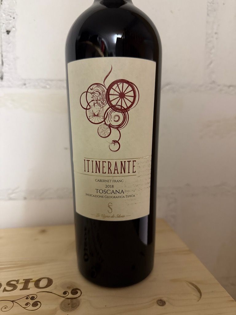 2018 Le Vigne di Silvia Itinerante, Italy, Tuscany, Toscana IGT ...