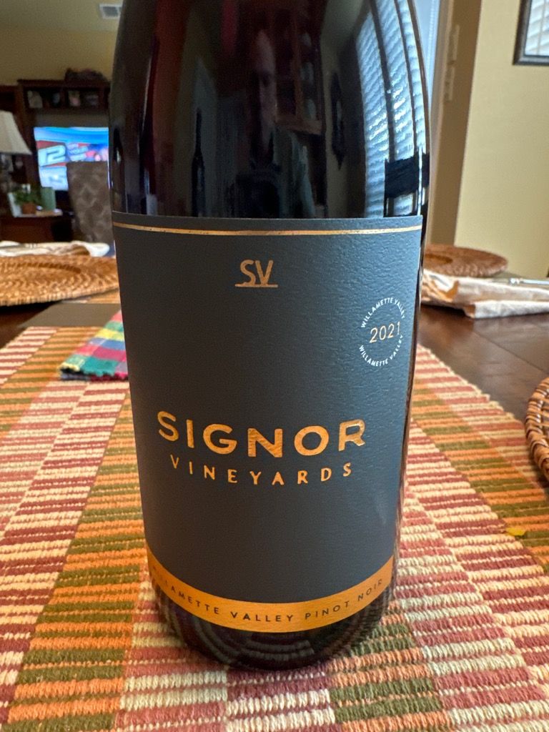 2021 Signor Vineyards Rouge Valley Malbec, USA, Oregon, Southern Oregon ...