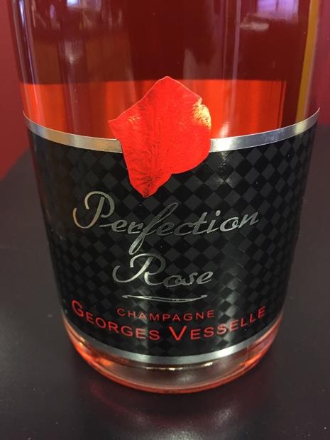 NV Georges Vesselle Champagne Perfection Rose, France, Champagne ...
