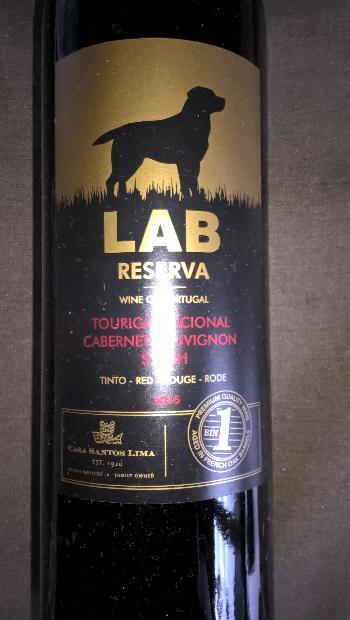 2015 Casa Santos Lima LAB Reserva, Portugal, Lisboa, Vinho Regional ...