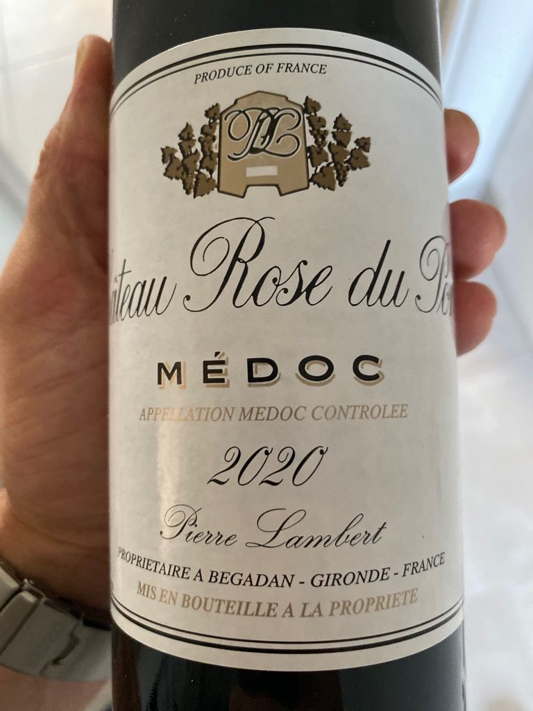 2020 Château Rose du Pont, France, Bordeaux, Médoc - CellarTracker