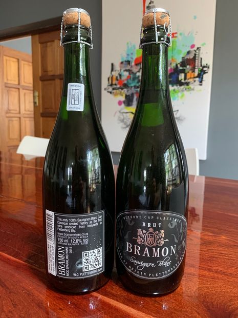 2015 Bramon Wines Sauvignon Blanc Brut MCC, South Africa, Klein Karoo ...