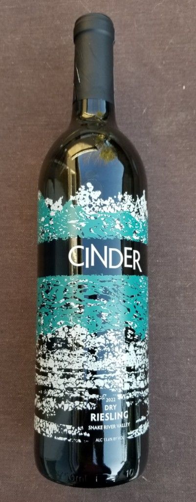 2023 Cinder Dry Riesling, USA, Idaho, Snake River Valley - CellarTracker