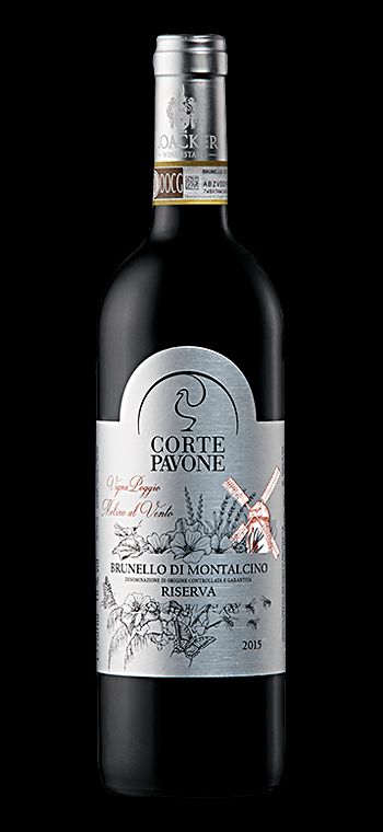 2015 Tenuta Corte Pavone Brunello di Montalcino Riserva Vigna Poggio ...