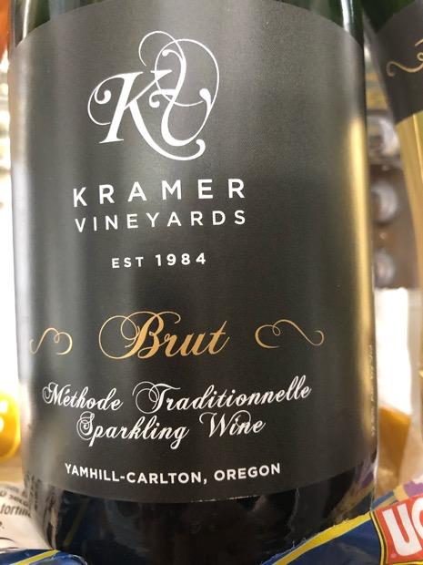 2016 Kramer Vineyards Brut, USA, Oregon, Willamette Valley, Yamhill ...