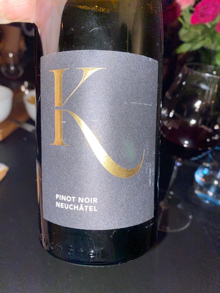 2019 Château de Vaumarcus Pinot Noir Neuchâtel, Switzerland, Three ...