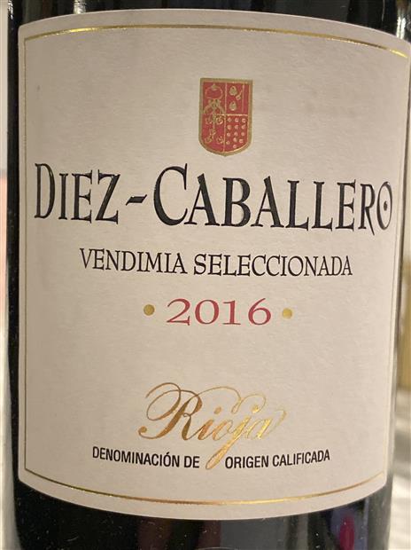 2016 Diez-Caballero Rioja Victoria Reserva, Spain, La Rioja, Rioja ...