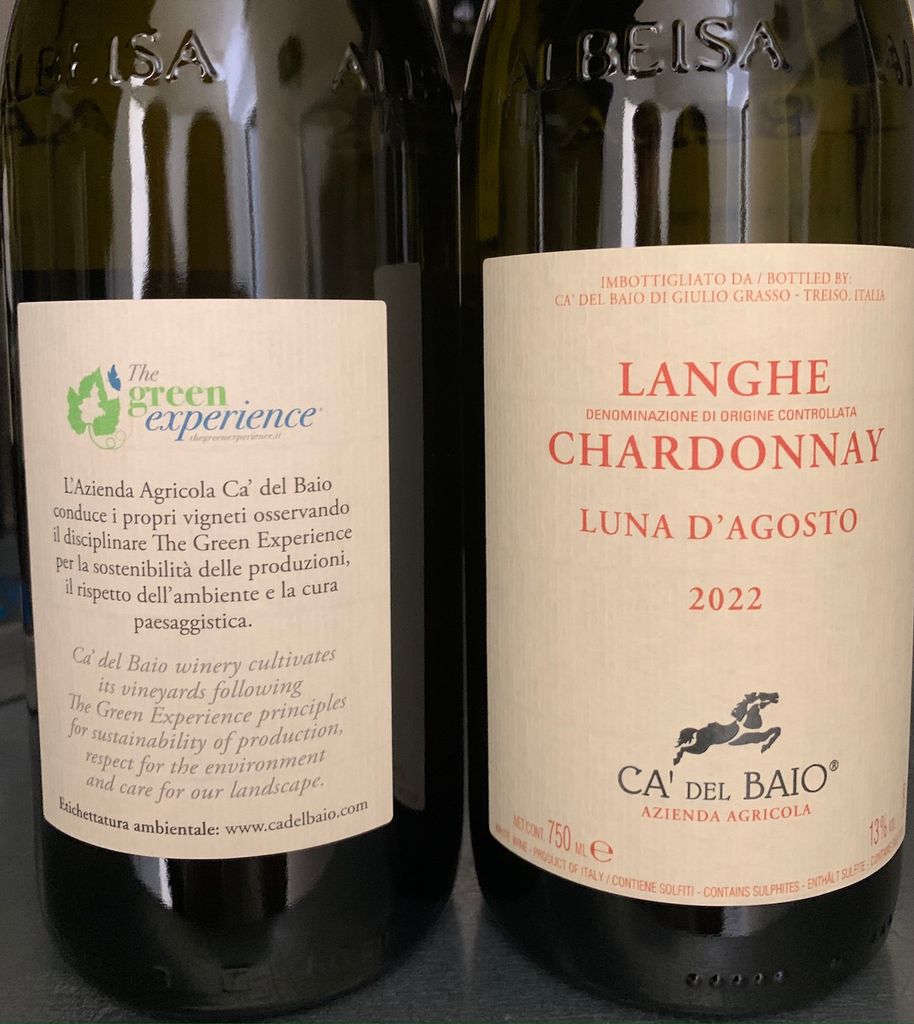 2023 Ca' del Baio Langhe Chardonnay Luna d'agosto, Italy, Piedmont, Langhe, Langhe DOC ...