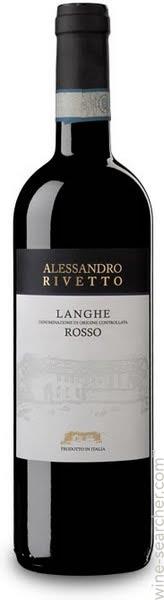 2019 Alessandro Rivetto Langhe Rosso, Italy, Piedmont, Langhe, Langhe ...