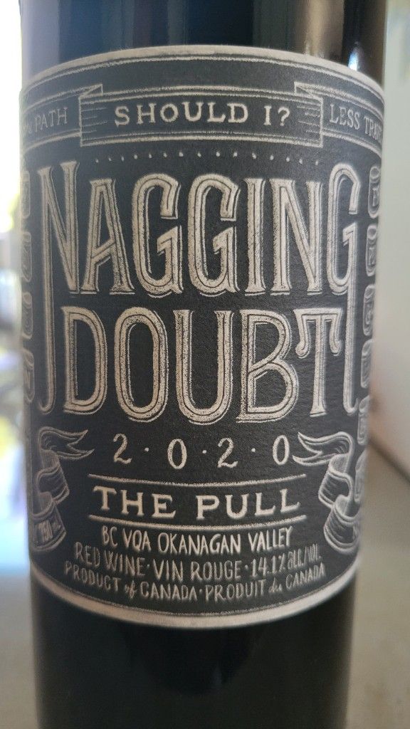 2020 Nagging Doubt The Pull, Canada, British Columbia, Okanagan Valley ...