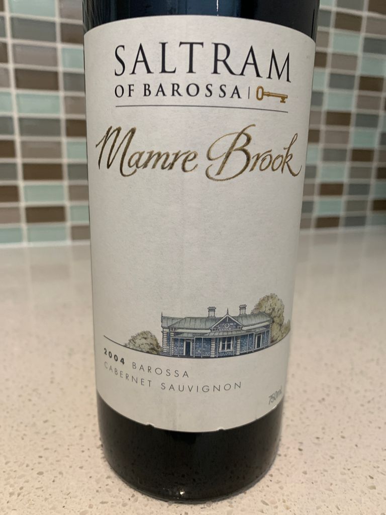 2004 Saltram Cabernet Sauvignon Mamre Brook, Australia, South Australia ...