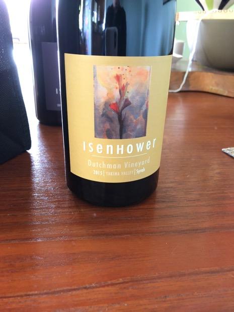 2015 Isenhower Cellars Syrah Dutchman Vineyard, USA, Washington ...