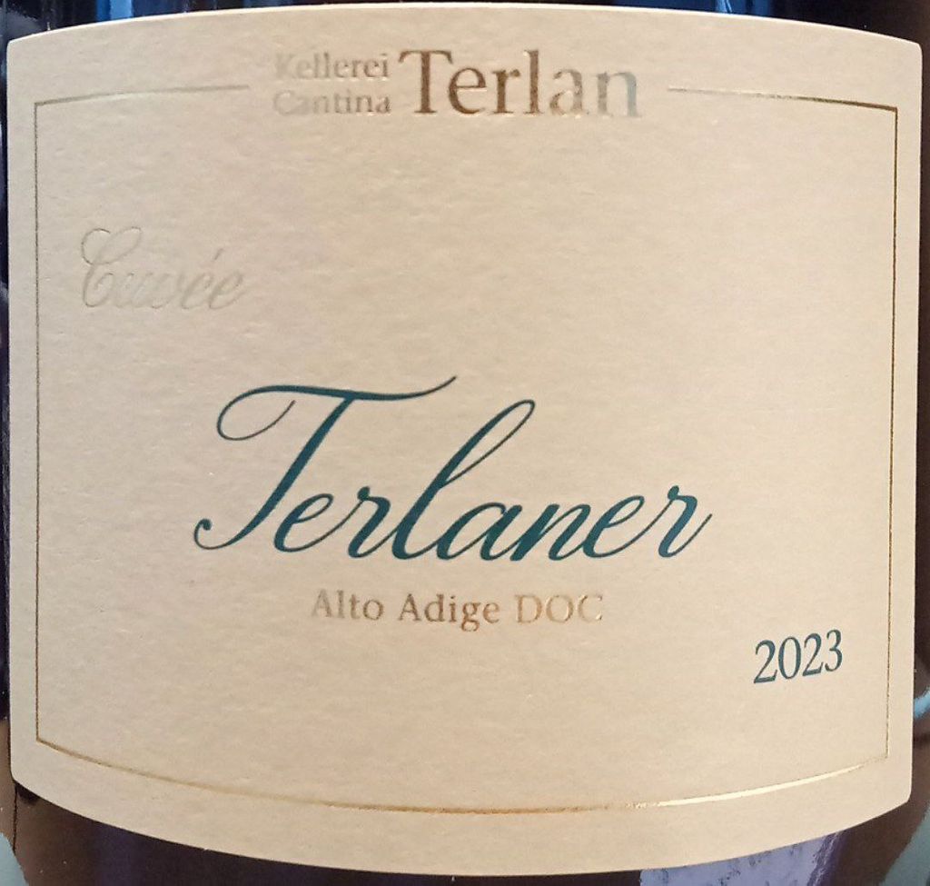 2023 Cantina Terlan Terlano Terlaner Cuvée, Italy, Trentino-Alto Adige ...
