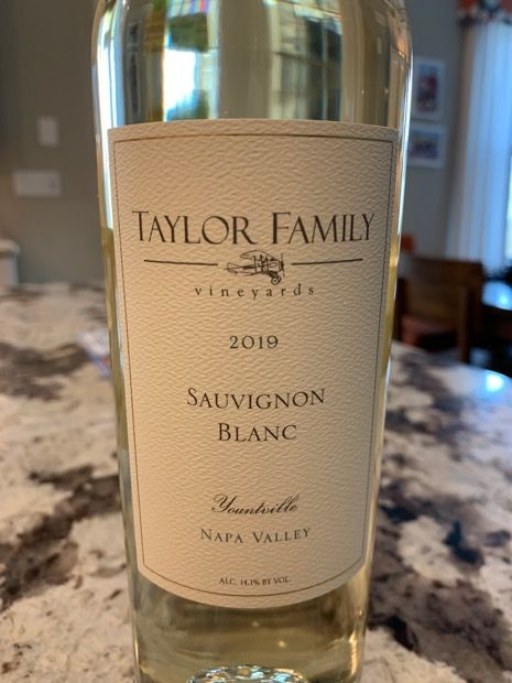 2019 Taylor Family Vineyards Sauvignon Blanc, USA, California, Napa ...