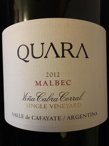 2012 Bodega Felix Lavaque Malbec Quara Single Vineyard, Argentina ...