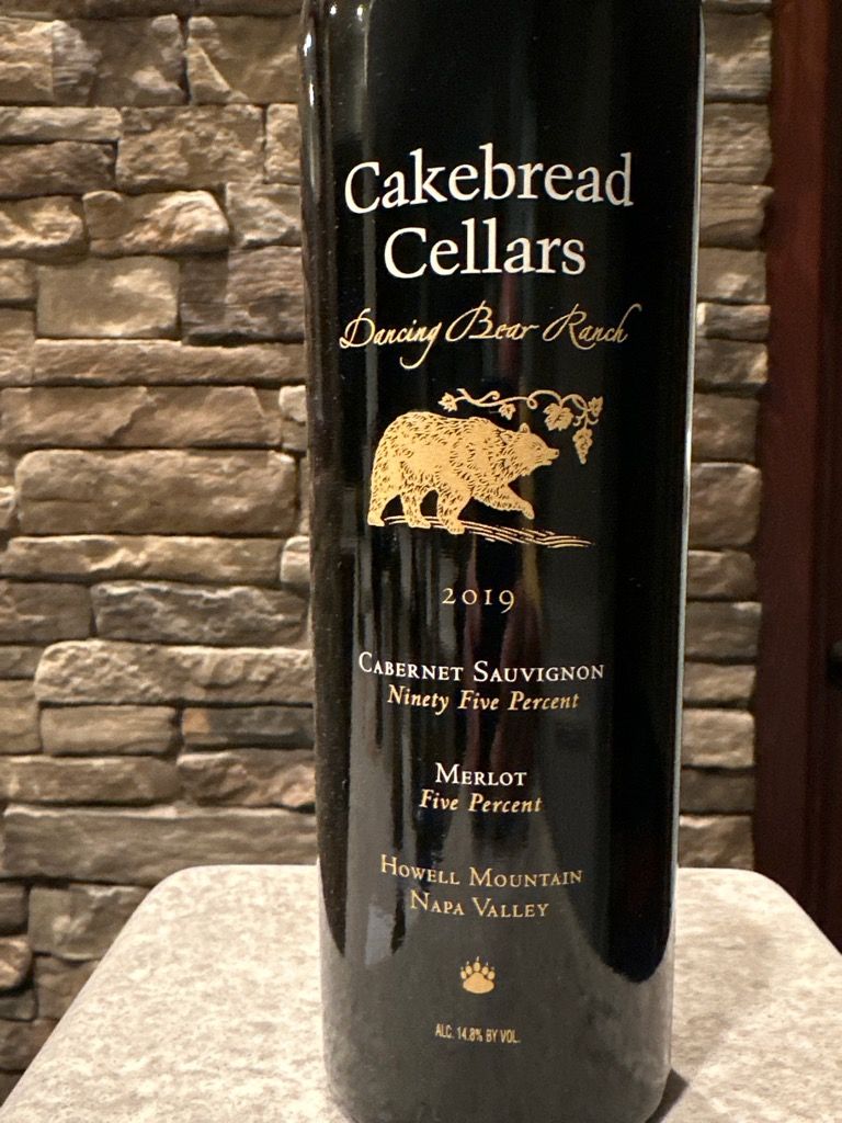 2019 Cakebread Cellars Dancing Bear Ranch, USA, California, Napa Valley ...