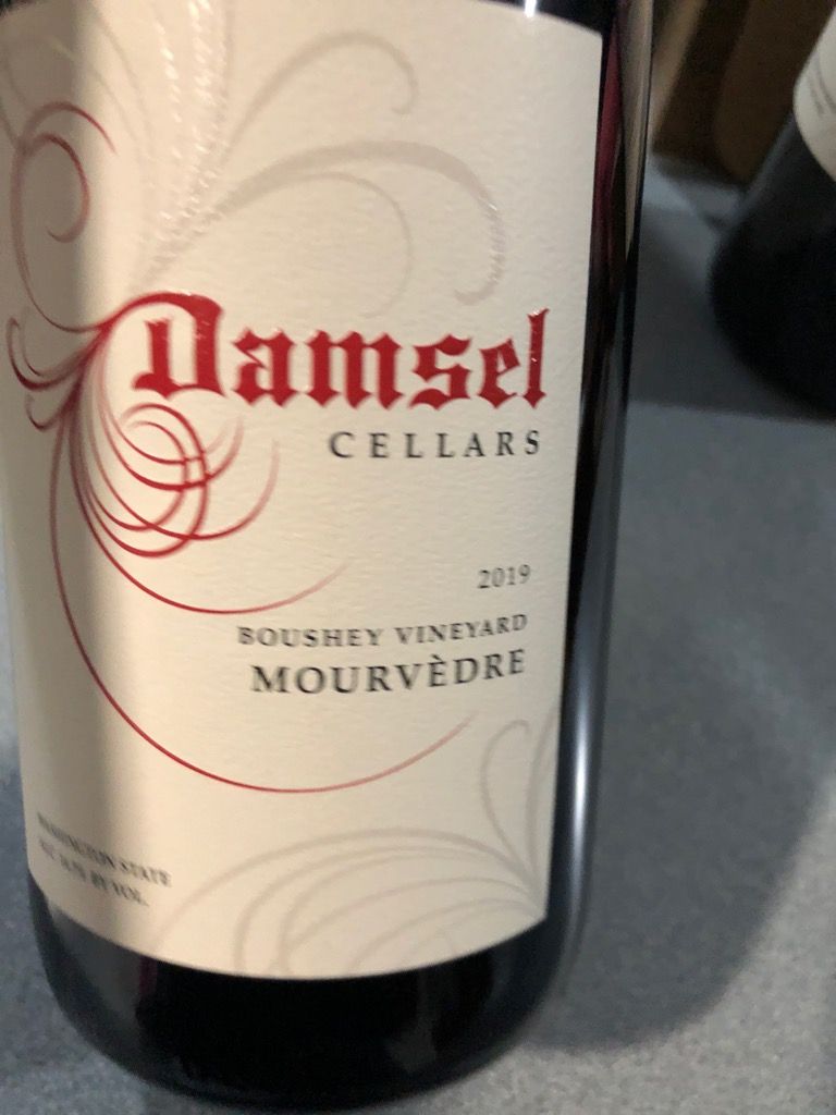 2021 Damsel Cellars Mourvèdre Boushey Vineyard, USA, Washington ...